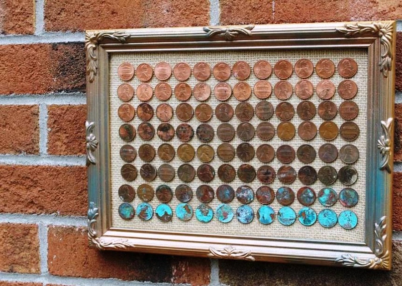20 Cool DIYs With Pennies That Are Amazing - Susie Harris