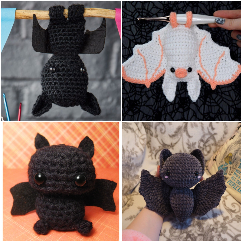 20 Soft & Dreamy Free Crochet Bat Patterns - Susie Harris