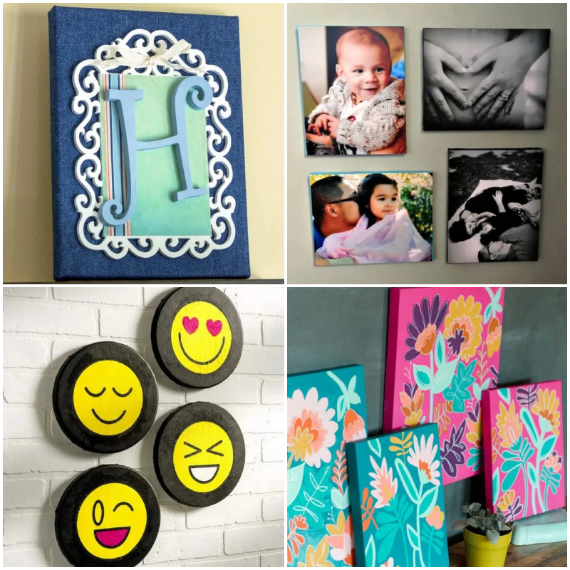 20 DIY Canvas Projects That Are Perfect - Susie Harris