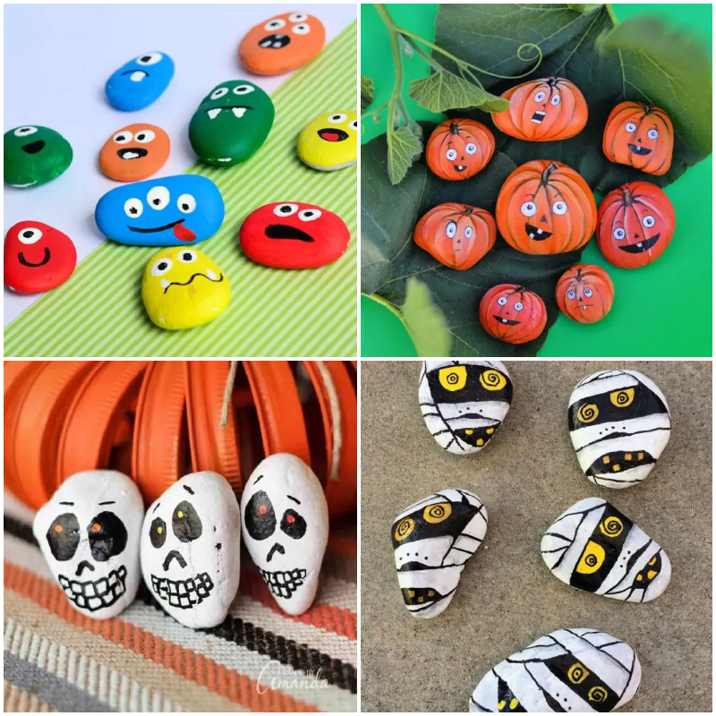 21 DIY Painted Rocks You Can Make at Home - Susie Harris