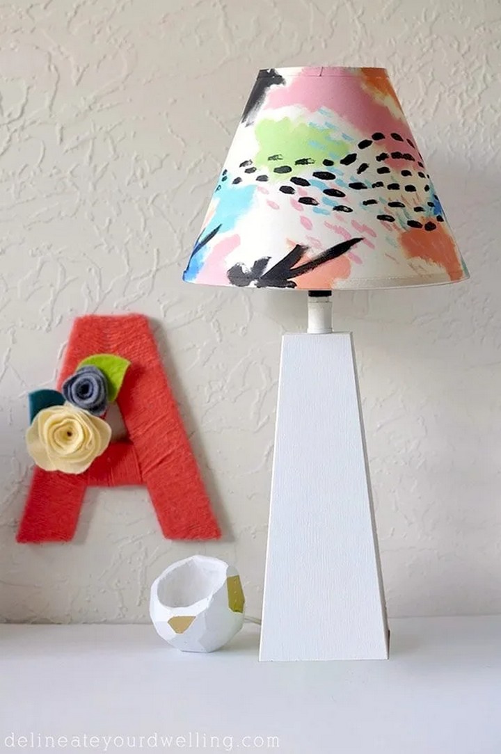30 Fun & Inexpensive DIY Lampshade Ideas - Susie Harris