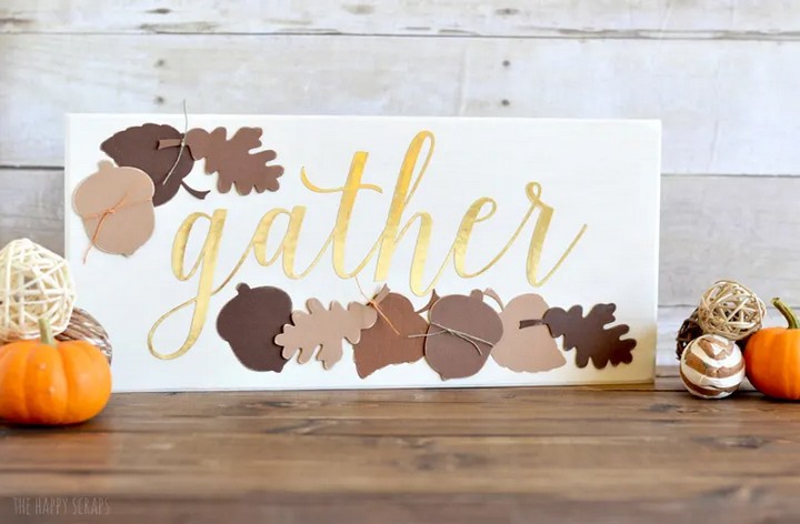 22 DIY Thanksgiving Sign Crafts & Projects - Susie Harris