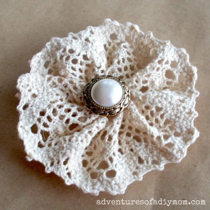 20 Best DIY Lace Crafts And Projects - Susie Harris