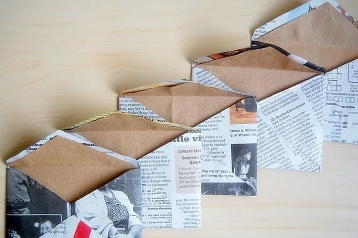 26 DIY Newspaper Crafts And Projects - Susie Harris