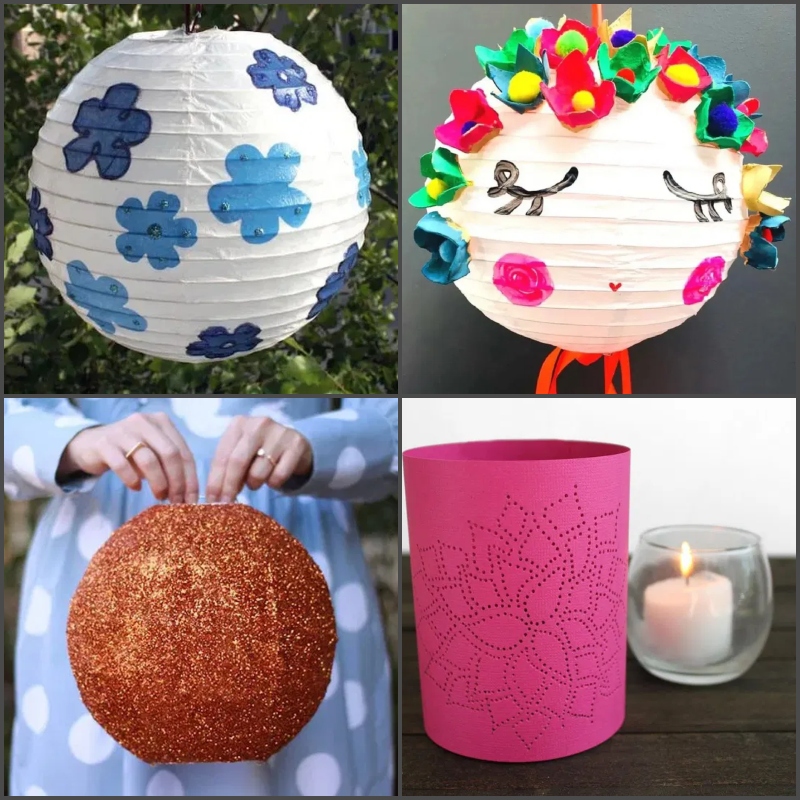 22 DIY Paper Lantern Crafts - Susie Harris