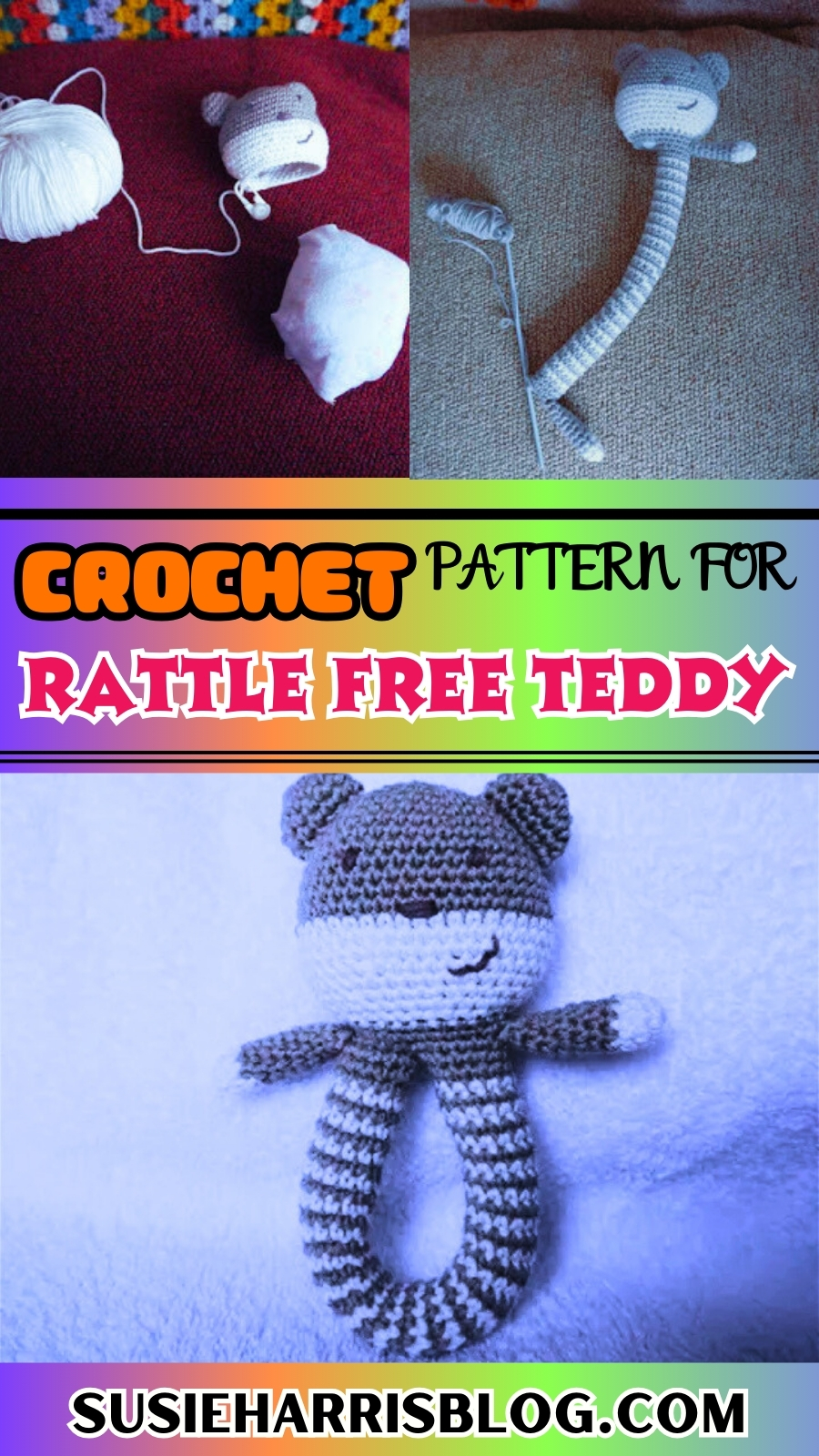 10 Easiest Crochet Teddy Bear Ideas - Susie Harris