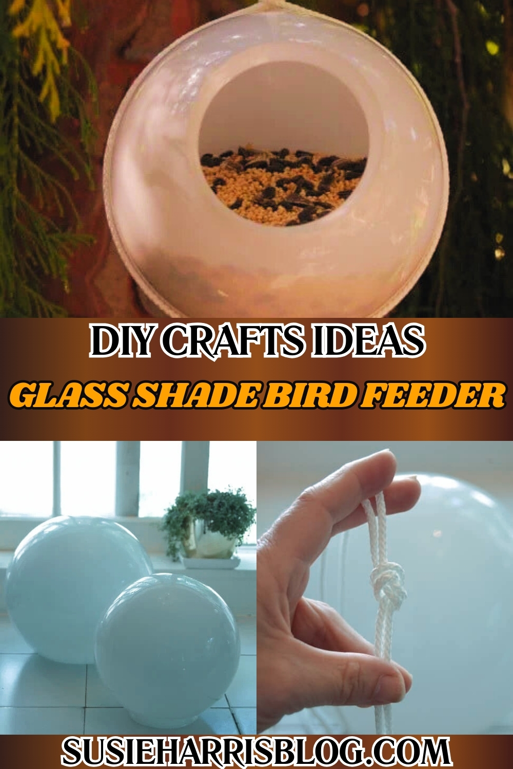 12 Different DIY Bird Feeder Crafts - Susie Harris