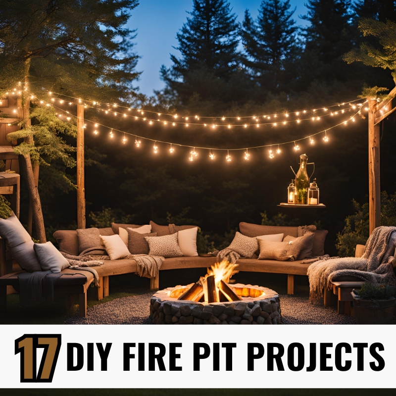 17 DIY Fire Pit Projects - Susie Harris