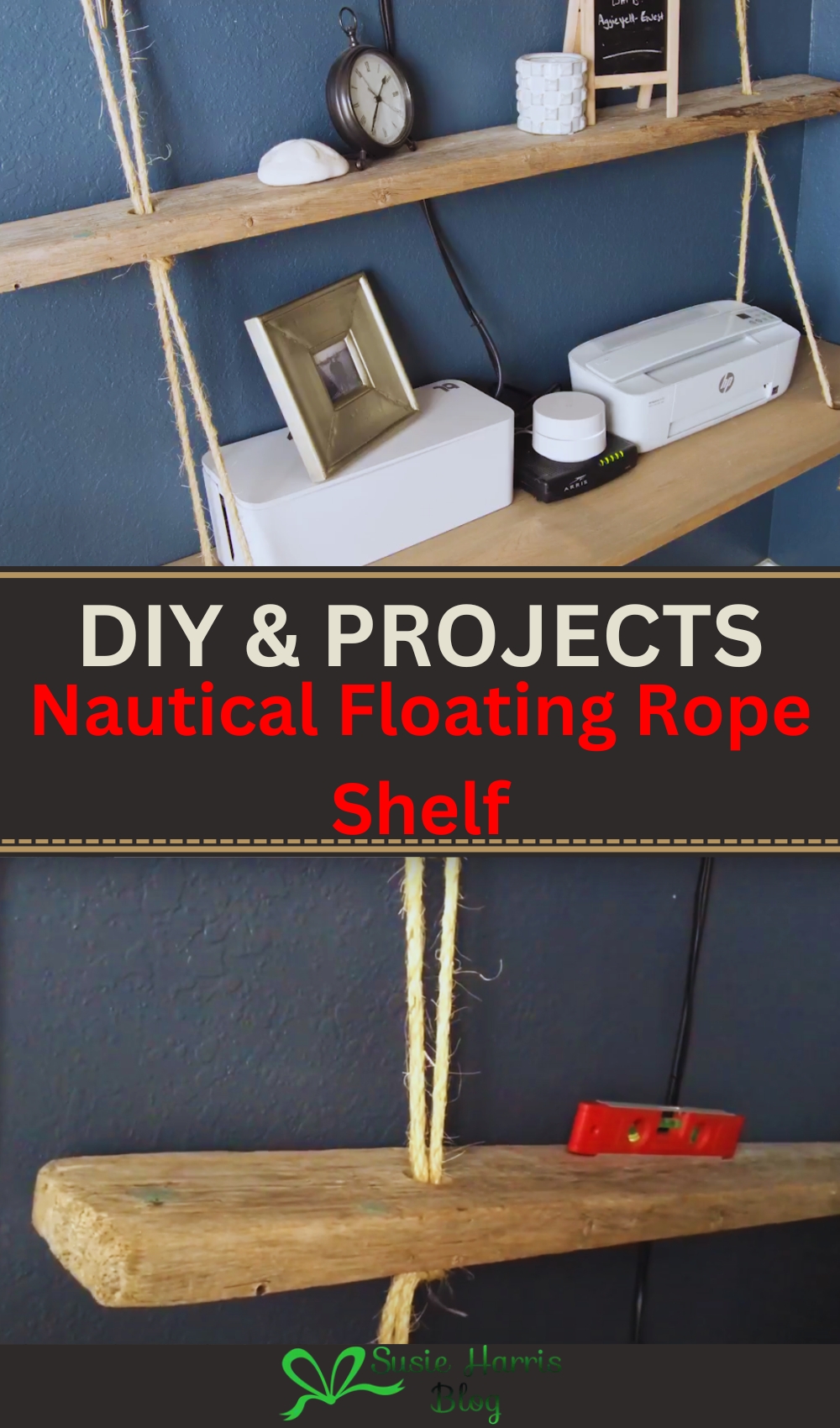 11 DIY Shelf Projects to Enhance Space - Susie Harris