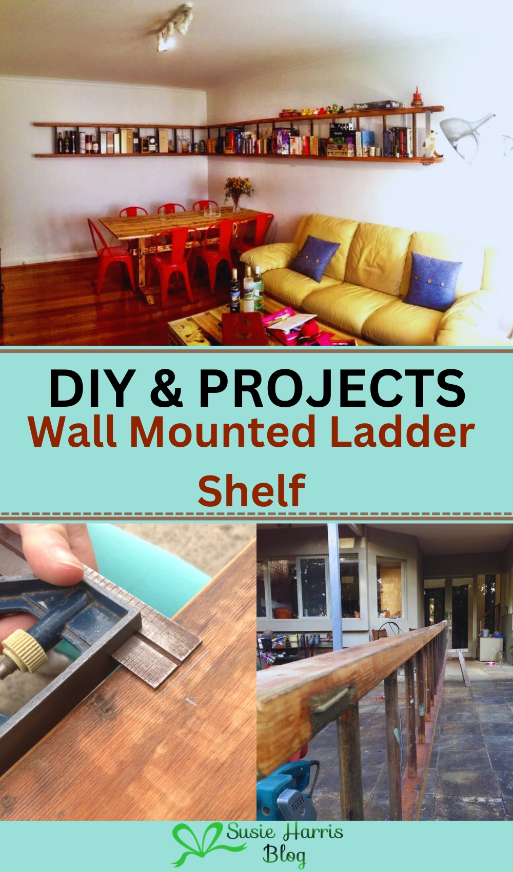11 DIY Shelf Projects to Enhance Space - Susie Harris