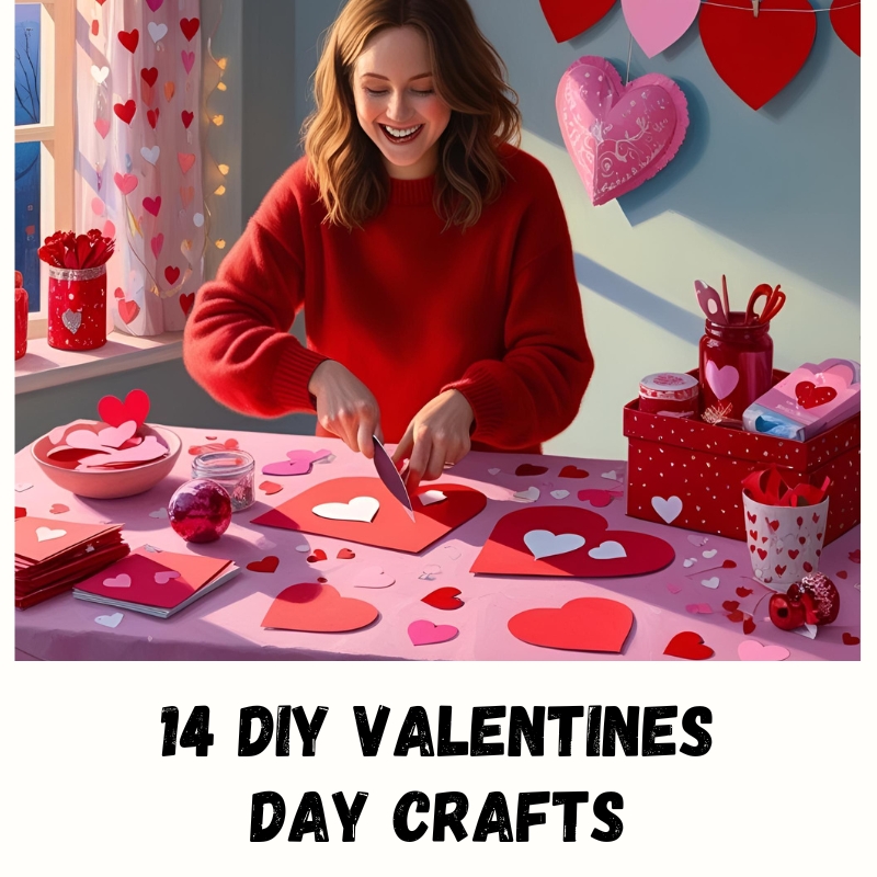 14 DIY Valentines Day Crafts - Susie Harris
