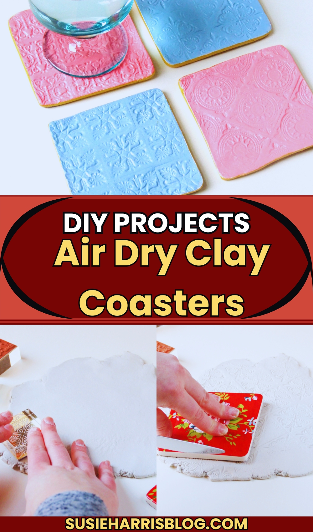 13 DIY Coasters Projects For Entertainment - Susie Harris