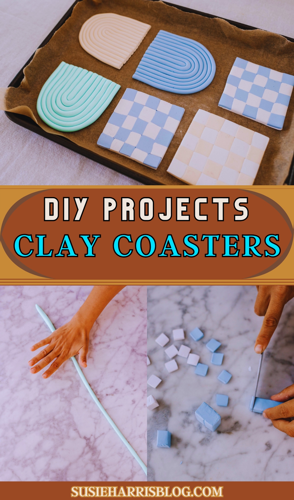 13 DIY Coasters Projects For Entertainment - Susie Harris