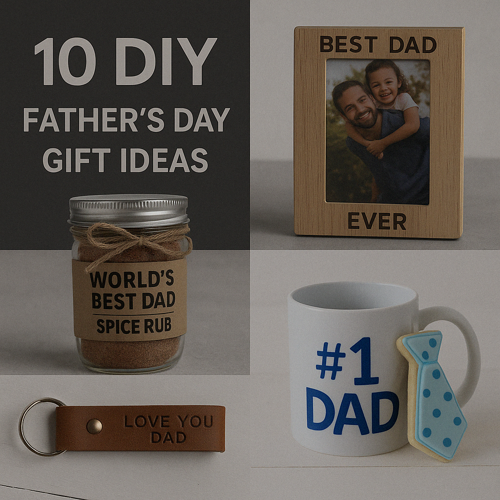 10 DIY Father's Day Gift Ideas - Susie Harris