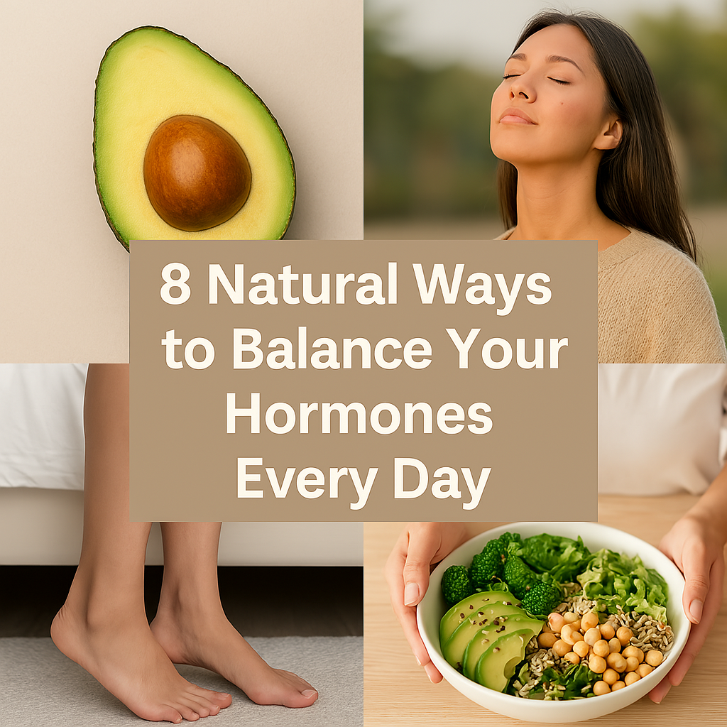 8 Natural Ways to Balance Your Hormones Every Day - Susie Harris
