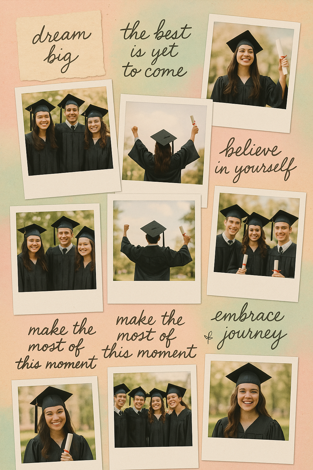 10 DIY Graduation Poster Ideas - Susie Harris