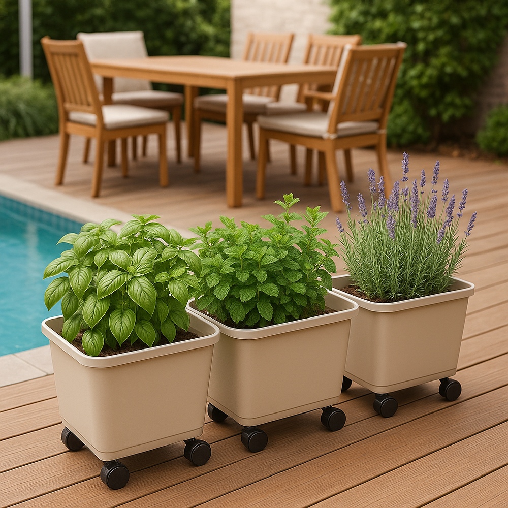 10 Planters Around Pool Ideas - Susie Harris