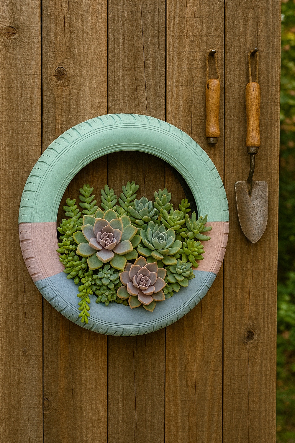 10 DIY Tyre Planter Ideas to Upcycle Your Garden - Susie Harris